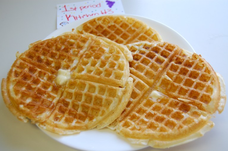 Nice and Crispy Waffles | The Teacher Cooks