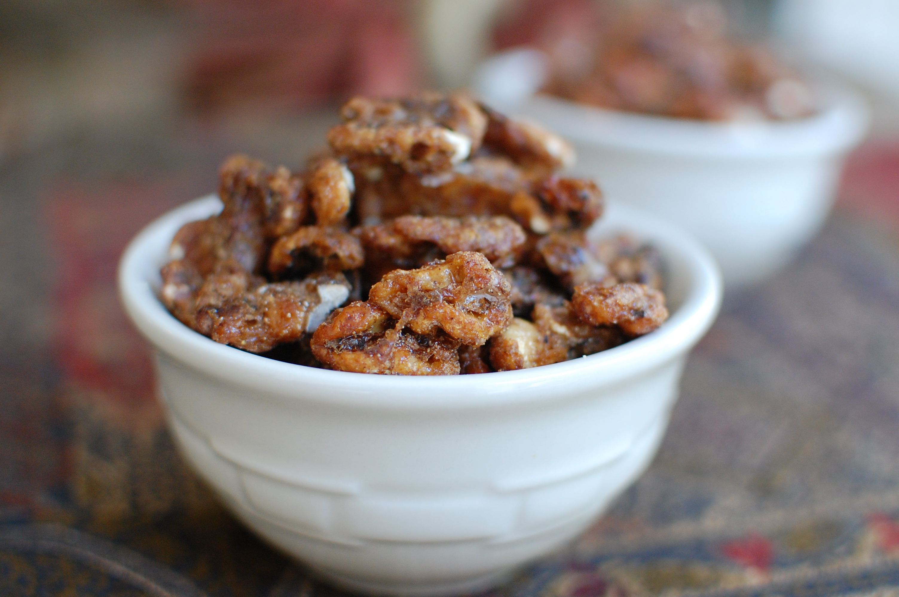 Spicy Maple Glazed Walnuts | The Teacher Cooks
