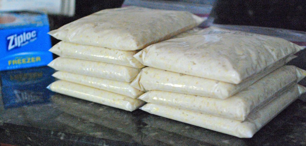 A How to on Freezing Creamed Corn | The Teacher Cooks