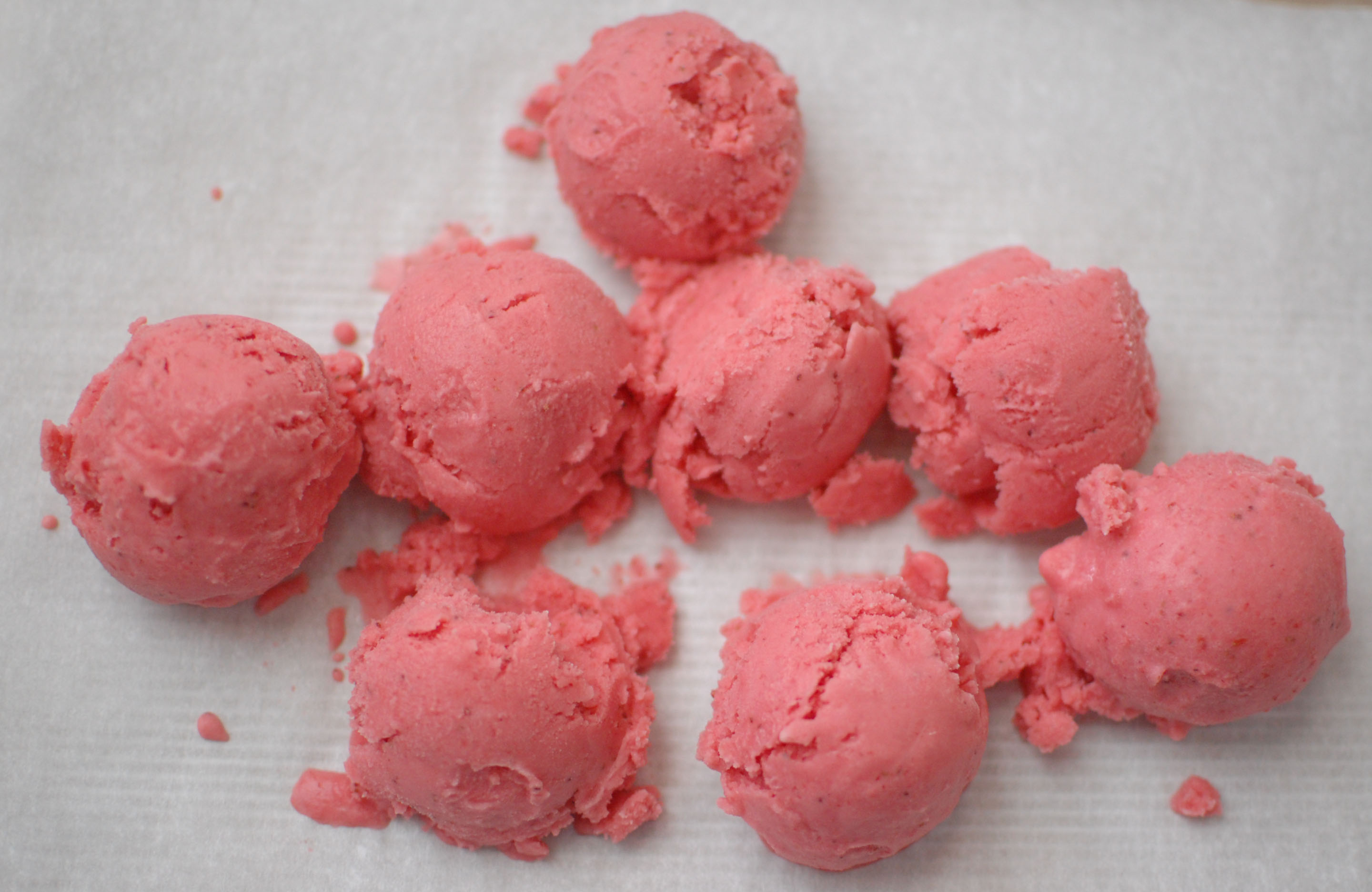 Strawberry Buttermilk Sherbet (Ice Cream) | The Teacher Cooks